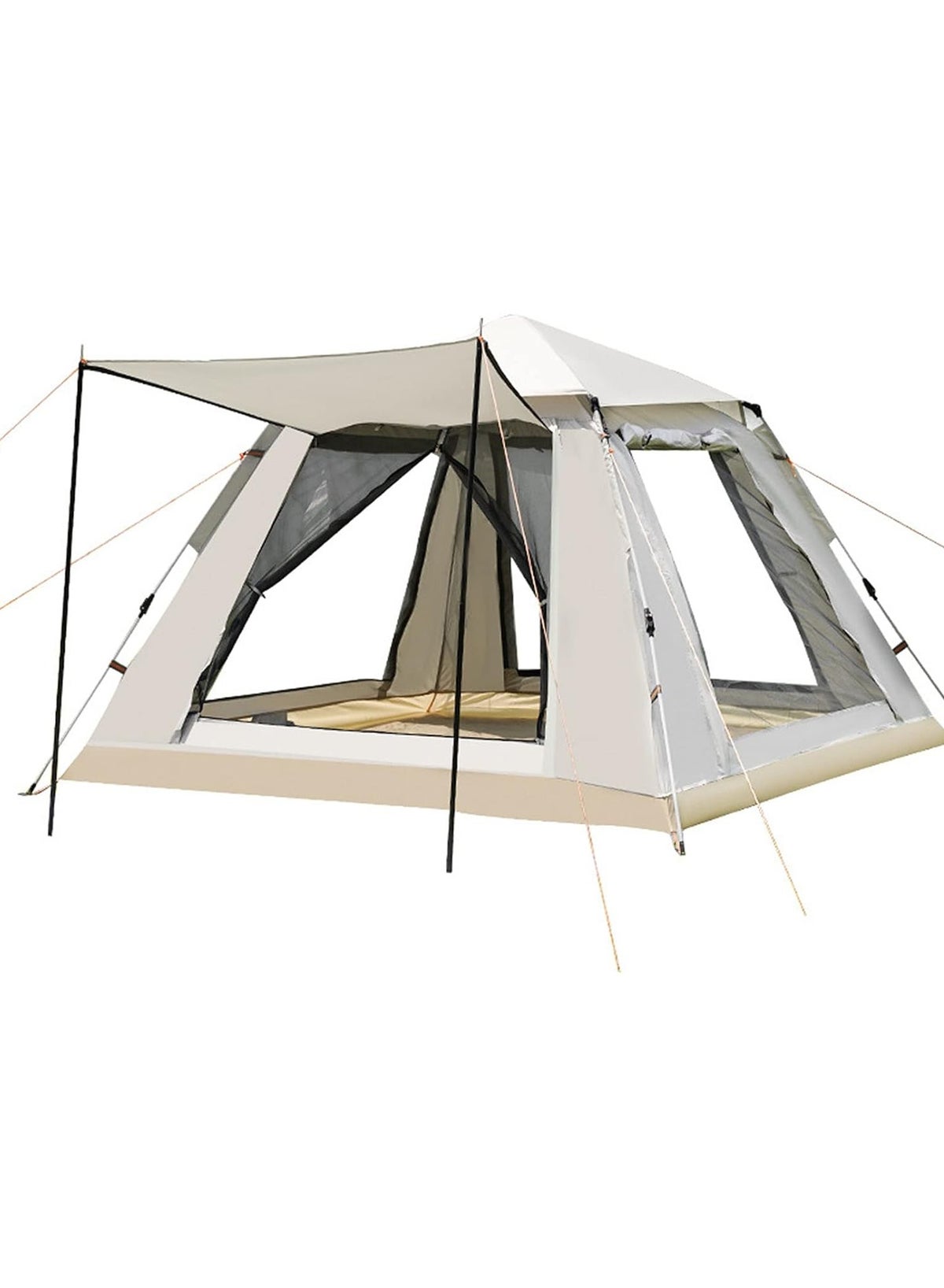 DubaiGallery Outdoor Folding Family Tent with Foyer Tent and Carry Bag ...