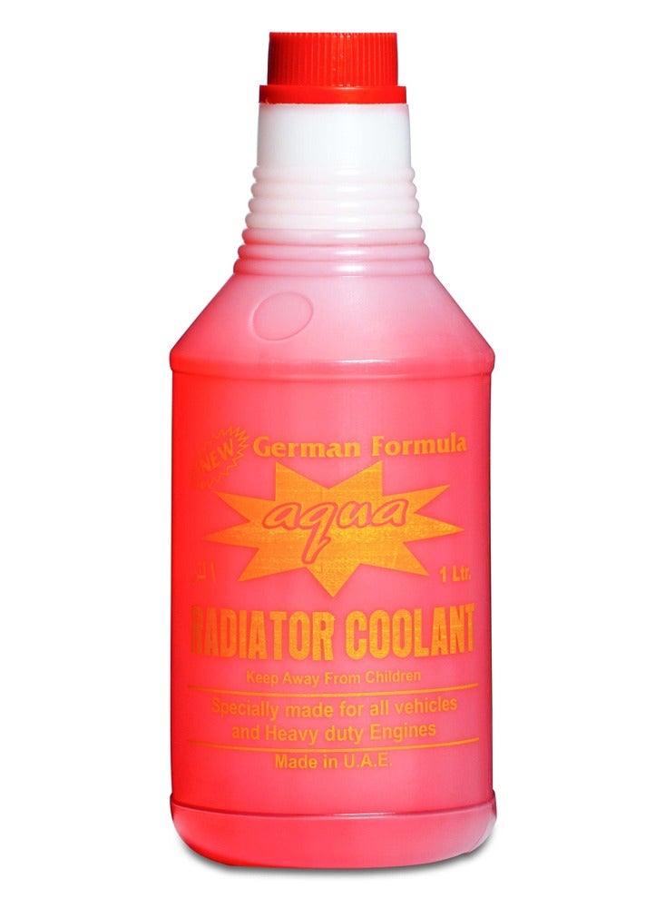 Aqua Aqua Radiator Coolant Red – German Formula – Long Life Engine ...