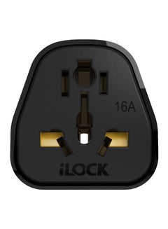 iLOCK Travel Plug Adapter - Black Egypt | Cairo, Giza
