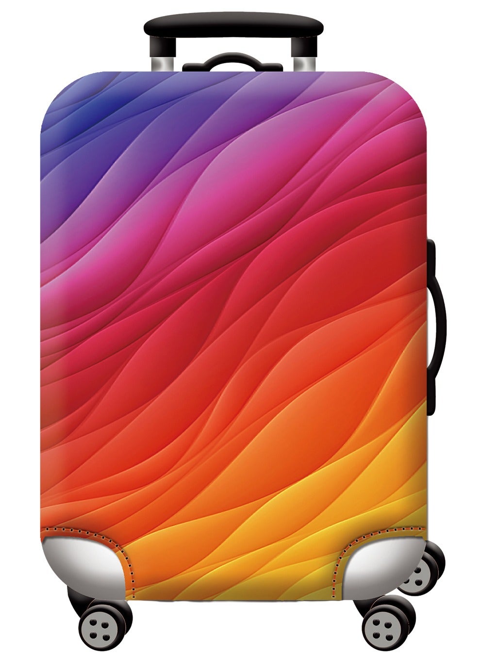 URbazaar Elastic Travel Luggage Cover Travel Suitcase Protective Cover ...