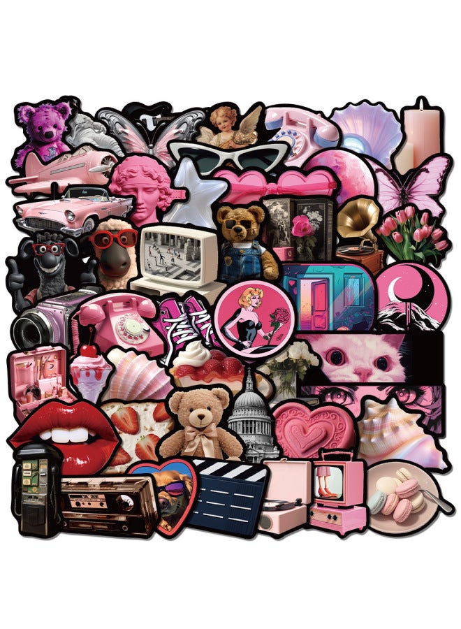 Generic Advanced Simple Cute Graffiti Stickers Mobile Phone Helmet ...