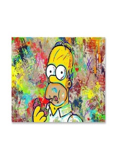 Generic (Assembly frame) Disney Simpsons Abstract Graffiti Artwork ...