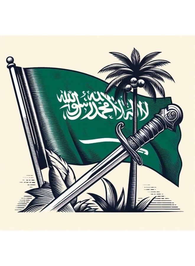 EMODA Emoda Saudi National Day Sticker 40×60 cm | Vinyl Wall, Car ...
