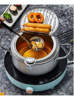 Generic 304 Stainless Steel Silver Deep Fryer With Thermometer KSA ...