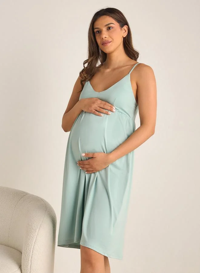 Splash FAV Maternity Slip Dress with Adjustable Straps for Women | Best ...