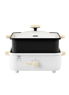 ZOLELE Split Cooking Pot 3L MP301 3 in 1 Multi-function Electric ...