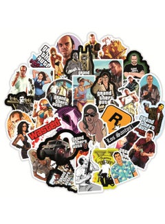 تسوق Generic و50-Piece GTA Cute Vinyl Waterproof Sticker أونلاين في ...
