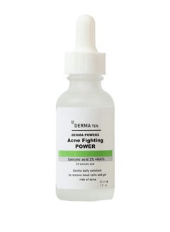 DERMA TEN Salicylic Acid Derma Ten Acne Fighting Power Serum | Best ...