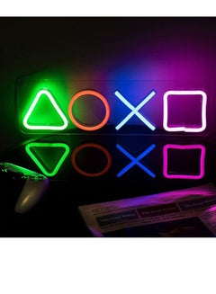 XiuWoo LED Neon Lights, Neon for Playstation Light Icon Gaming, Neon ...