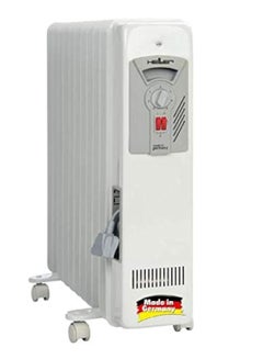Heller Heller German Oil-Filled Radiator Heater, 9 Fins - Powerful ...