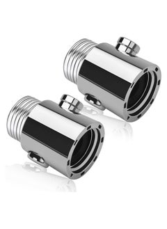 Generic 2Pcs Shower Head Shut Off Valve Button Type Shower Flow Control ...