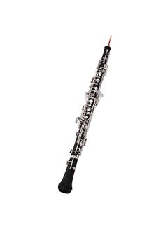 Generic Professional Oboe C Key Semi-Automatic Style Silver-Plated Keys Woodwind Instrument With ...