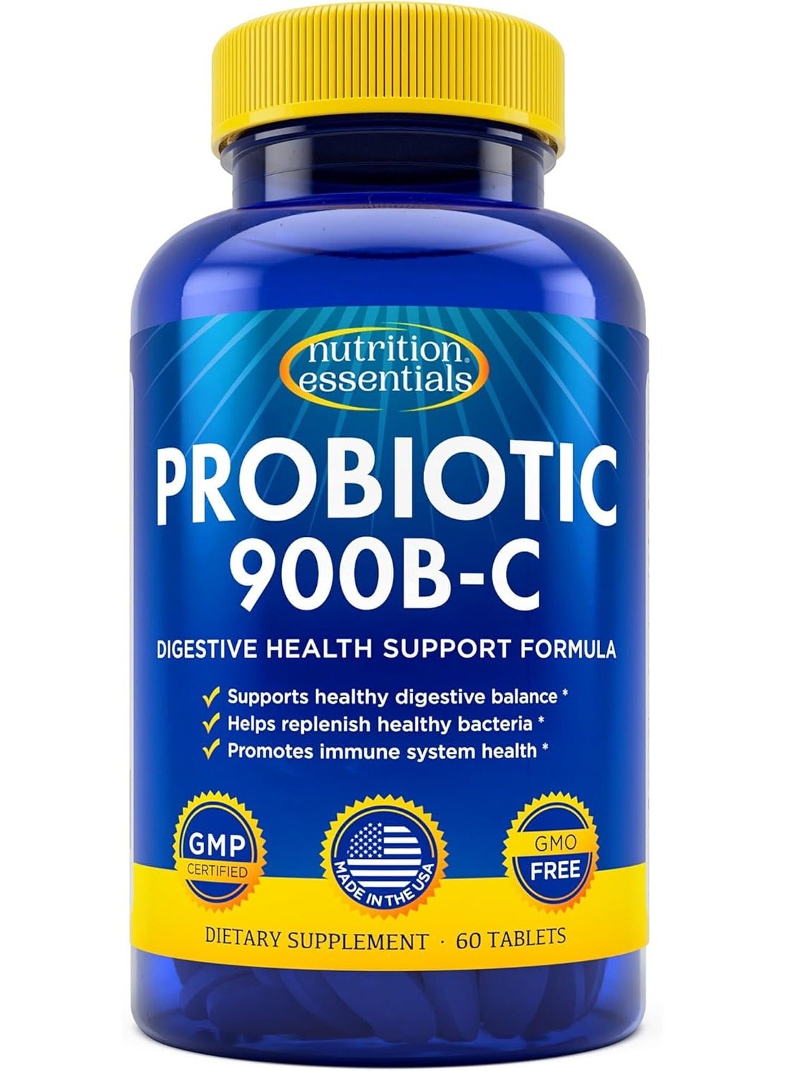 Nutrition Essentials Probiotics 900B-C, 60 Tablets | Best Price UAE ...
