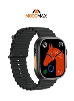 MOOGMAX Moogmax smart watch Ultra with GPS and 49mm aluminum Case with ...
