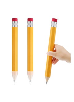 SYOSI Giant Pencils, Big Wooden Yellow Pencil 14 Inch Giant Pencil ...