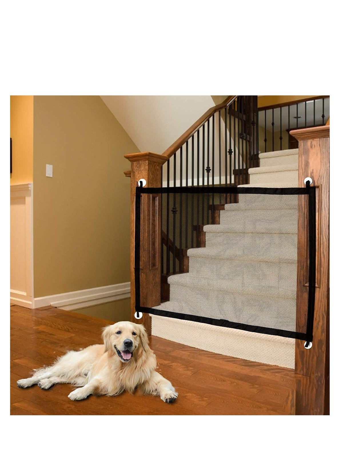 SYOSI Pet Gate, Dog Isolation Net, Portable Foldable Pet Isolation ...