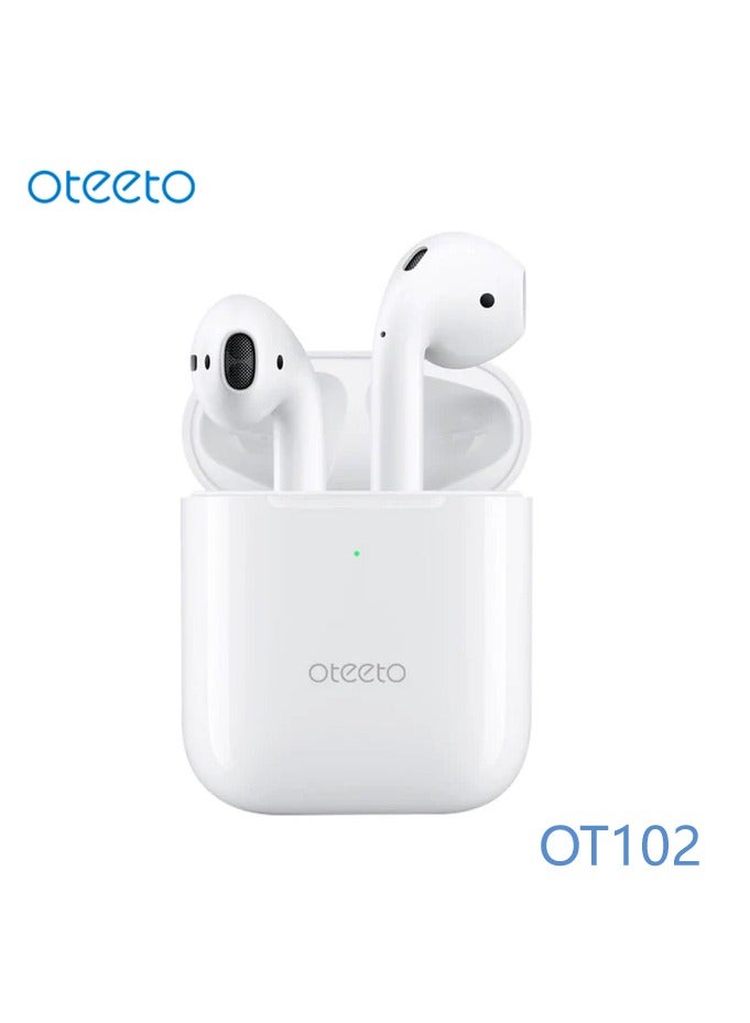 Oteeto Oteeto OT102 Wireless Bluetooth Earbuds with Advanced Noise ...