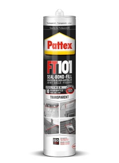 Pattex Silicone Sealant Transparent All In construction Adhesive ...