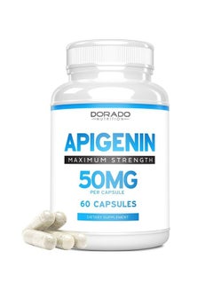 DORADO NUTRITION Apigenin Supplement - 50mg Per Capsule (Powerful ...