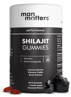 Man Matters Man Matters Pure Himalayan Shilajit Gummies with KSM 66 ...