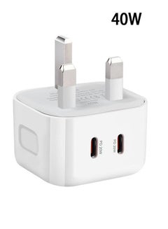 oem iPhone 20W Fast Charger | 20W Dual Type C USB C Fast Charger Plug ...