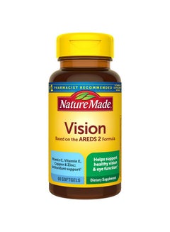Nature Made Nature Made Vision Based on the AREDS 2 Formula, Eye ...