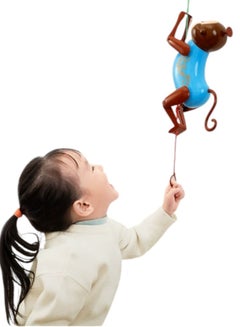 Generic Rope Climbing Monkey Funny String Climbing Monkey Toy Pull and ...