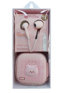 ProOne ProOne PHF3908 Handsfree With Cute Carrying Case,Wired In-Ear ...
