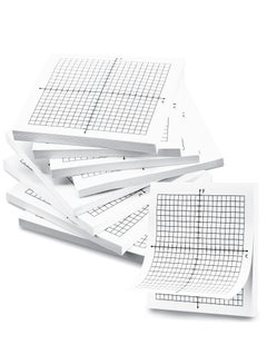 Excefore 8 Pads Graph Paper Sticky Notes, 400 Sheets, 3 x 3 Inch Lined ...