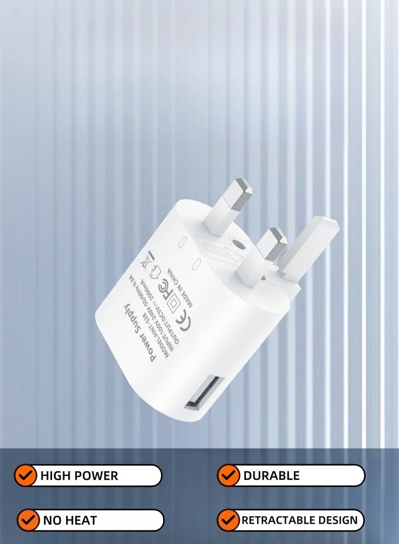 Generic [2025 British Standard Safety Model]120W, 5V2A ,Type C ...