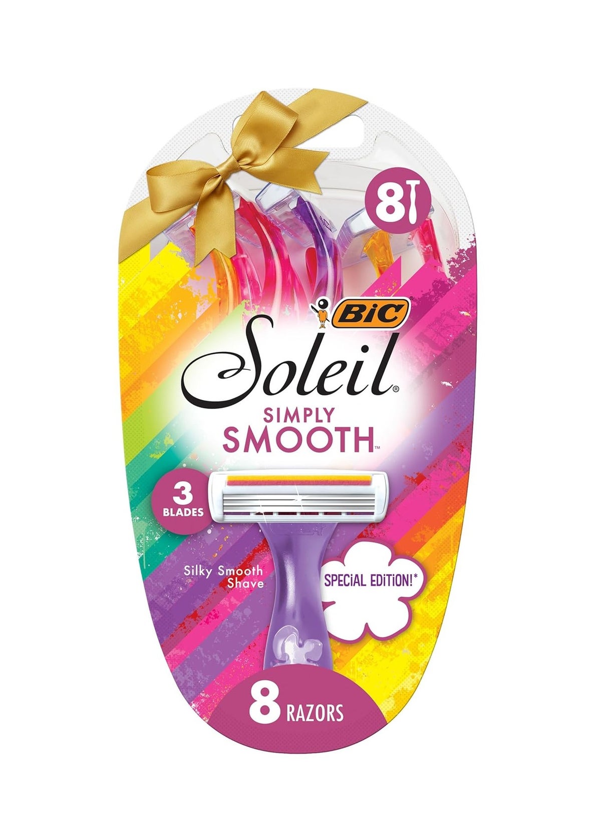 Bic BIC Soleil Simply Smooth Women's Disposable Razors, 3 Blades With ...