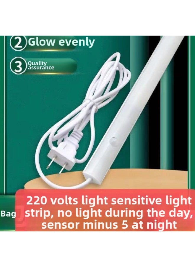 Generic 220V Plug-in Non-slotted Right Angle Light Bar Porch Shoe ...