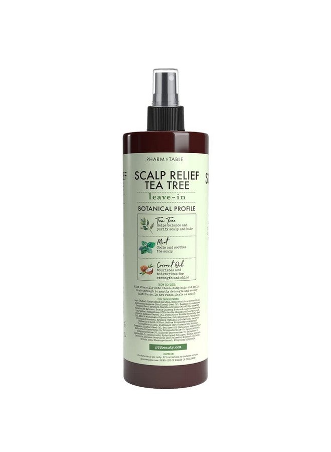 Pharm to Table Scalp Relief Tea Tree Leave-In Conditioner, Relieve ...