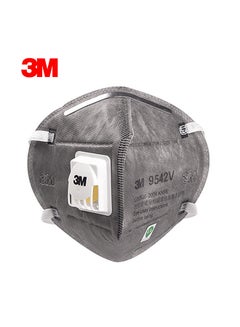 3M 3M 9542V KN95 Particulate Respirator with Valve Actived Carbon Mask Protective Masks Safety ...