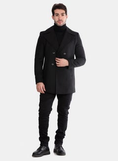 WHITE RABBIT Classic Coat With Slanted Pockets Wool Coat | Best Price ...