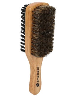 Onetech Onetech Double Sided Wooden Beard Brush with Nylon Bristles ...