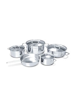 Impex 9-Piece Stainless Steel Cookware Set, 2-Year Warranty, Made In ...