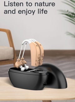 Generic Rechargeable Elderly Hearing Aid Wireless Portable BTE Elderly ...