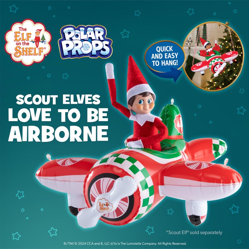 Elf Flex The Elf On The Shelf Scout Elves At Play Peppermint Playset ...