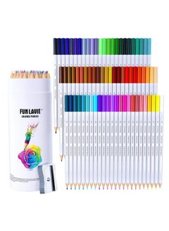 FunLavie FUNLAVIE Colored Pencils 72 Coloring Pencils Premium Professional Art Drawing Pencil ...