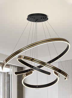 YATAI LIGHTING Luxury Chandelier Living Room,Large Double Layer LED Dia ...