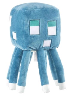 Generic Minecraft Glow Squid Plush Figure with Lights & Sounds, Glow-in ...