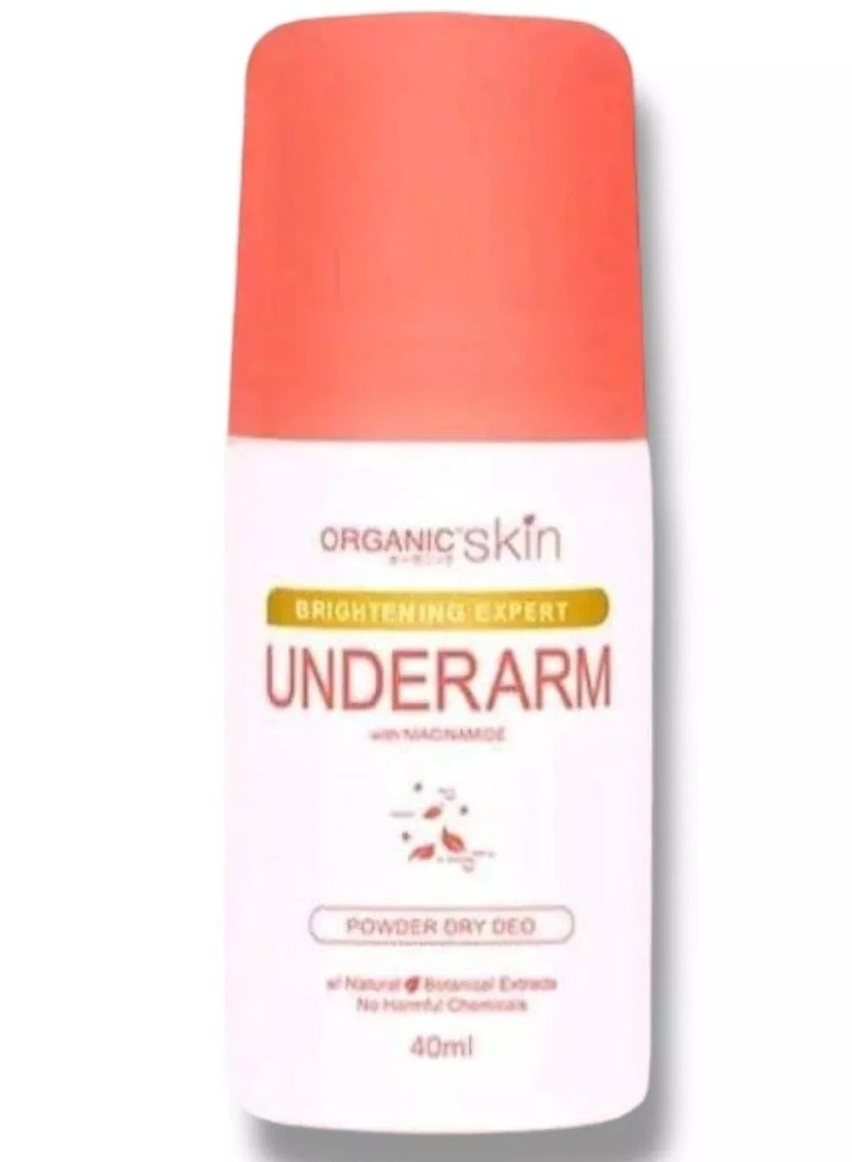 Organic skin Brightening Expert Underarm with Niacinamide Powder Dry ...