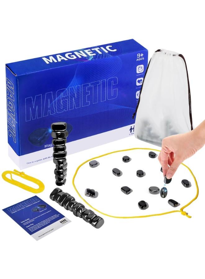 Generic Magnetic Chess Game, Magnet Games Set with Stones & String ...