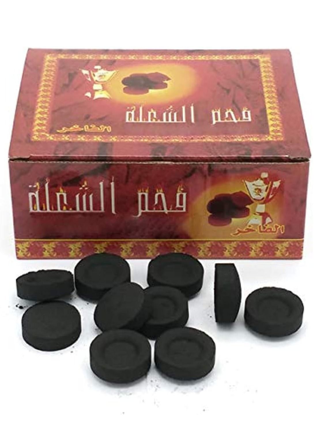 Generic Premium Bakhoor Coal Shola Charcoal Musk Tablets Black 100 ...