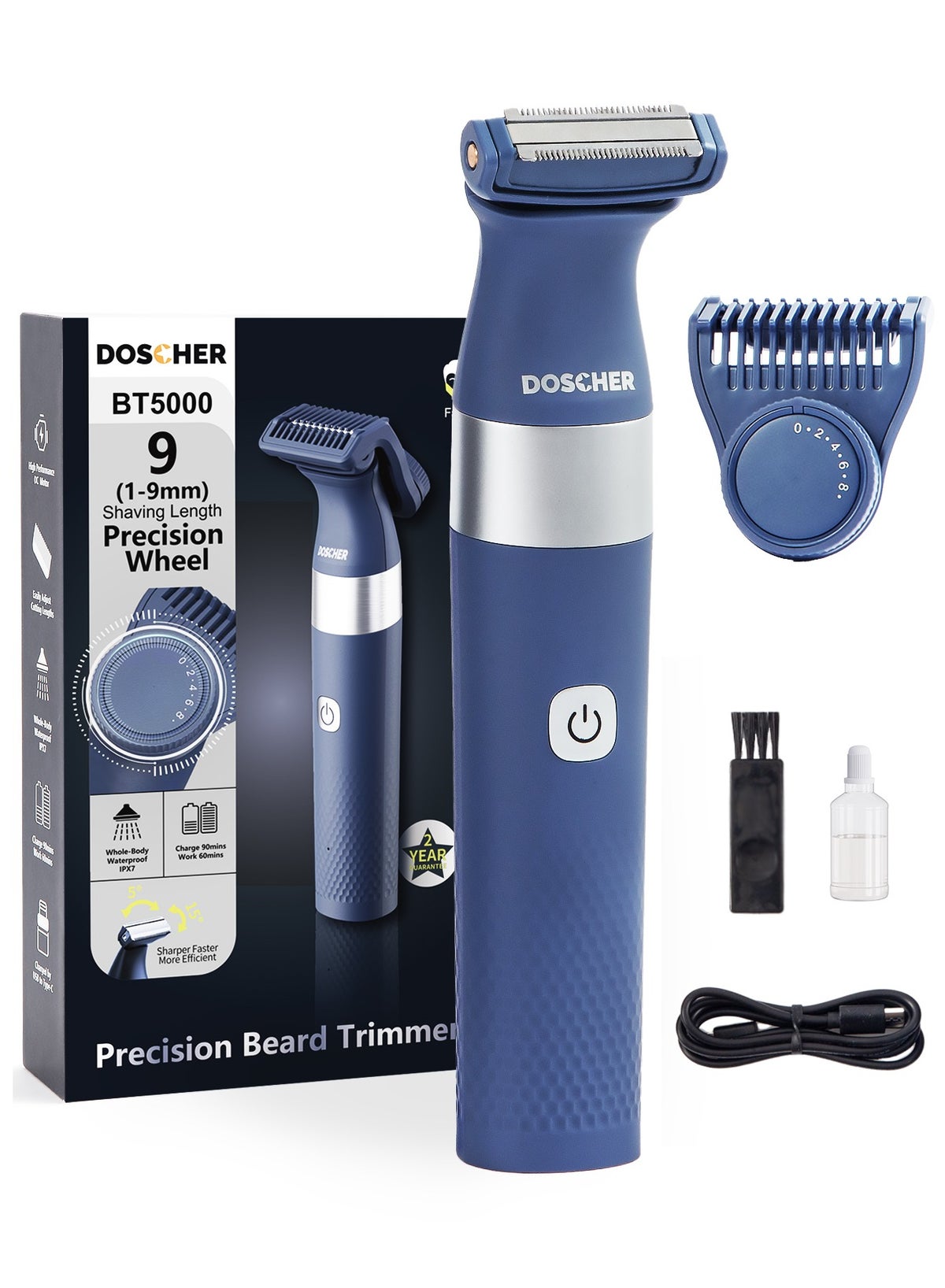 تسوق DOSCHER وElectric Trimmer For Men,Beard Trimmer And Face Shaver ...