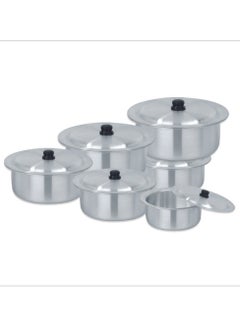 SONEX Sonex Global Cooking Pot Set, Cookware Bundle, Even Heating ...