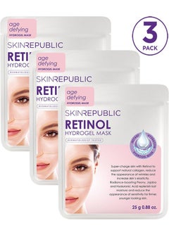 SKIN REPUBLIC Skin Republic Retinol Hydrogel Face Mask Sheet Treatment ...
