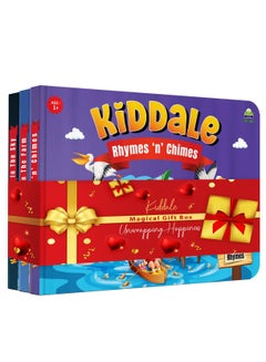 Kiddale Pack of 3 Board Books for Toddlers 1+ : Classic Rhymes, Farm ...