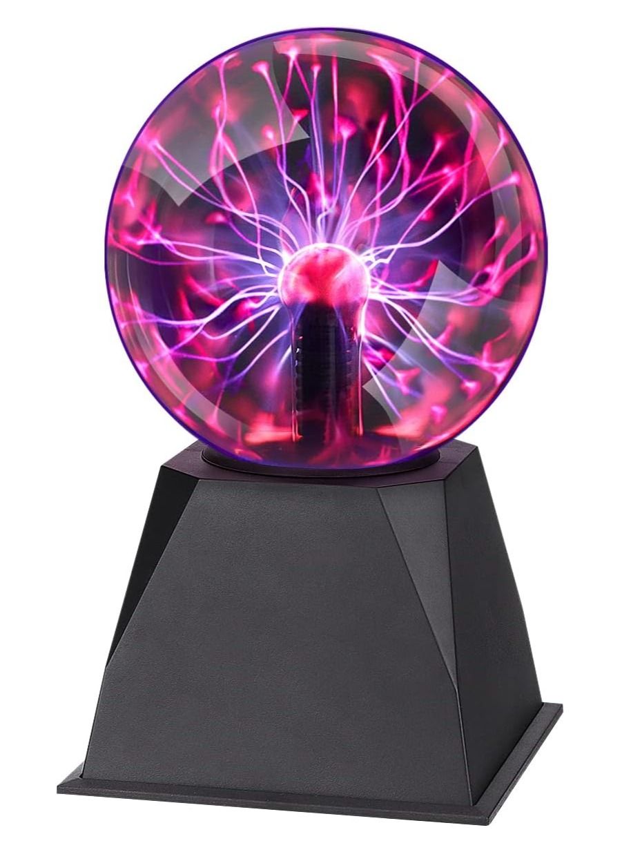 MARK STORE Plasma Ball 5 Inch, Plasma Globe Touch and Sound Sensitive ...